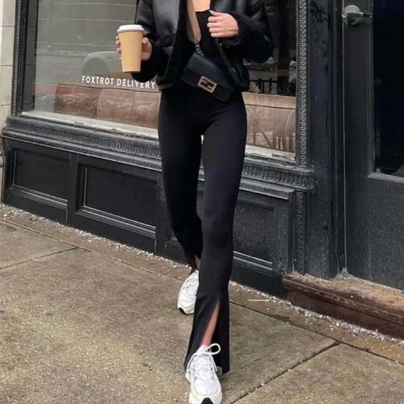 Commando | Pants & Jumpsuits | Commando Split Front Pants | Poshmark